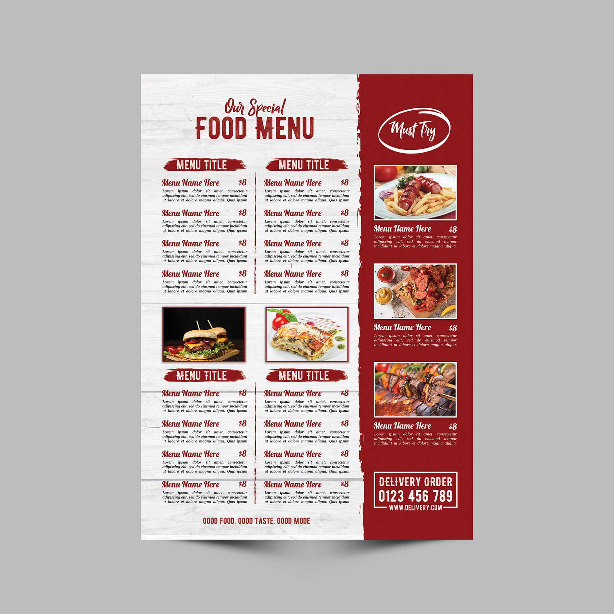 Professional Menu Design Services in Bangladesh - Go Digital