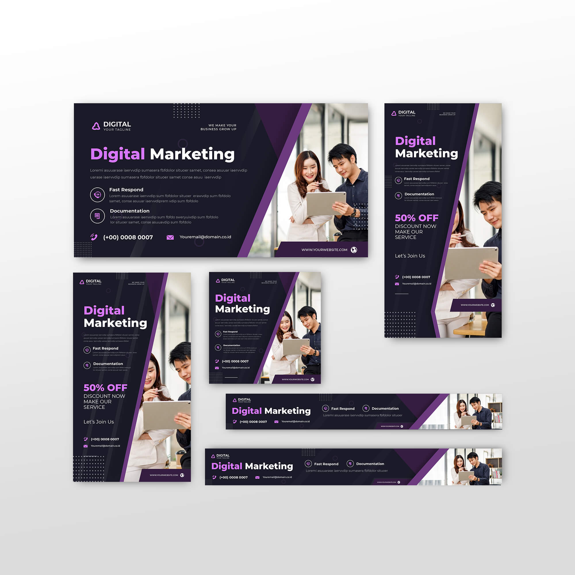 Google Ads Banner Design Services For Your Business | Go Digital