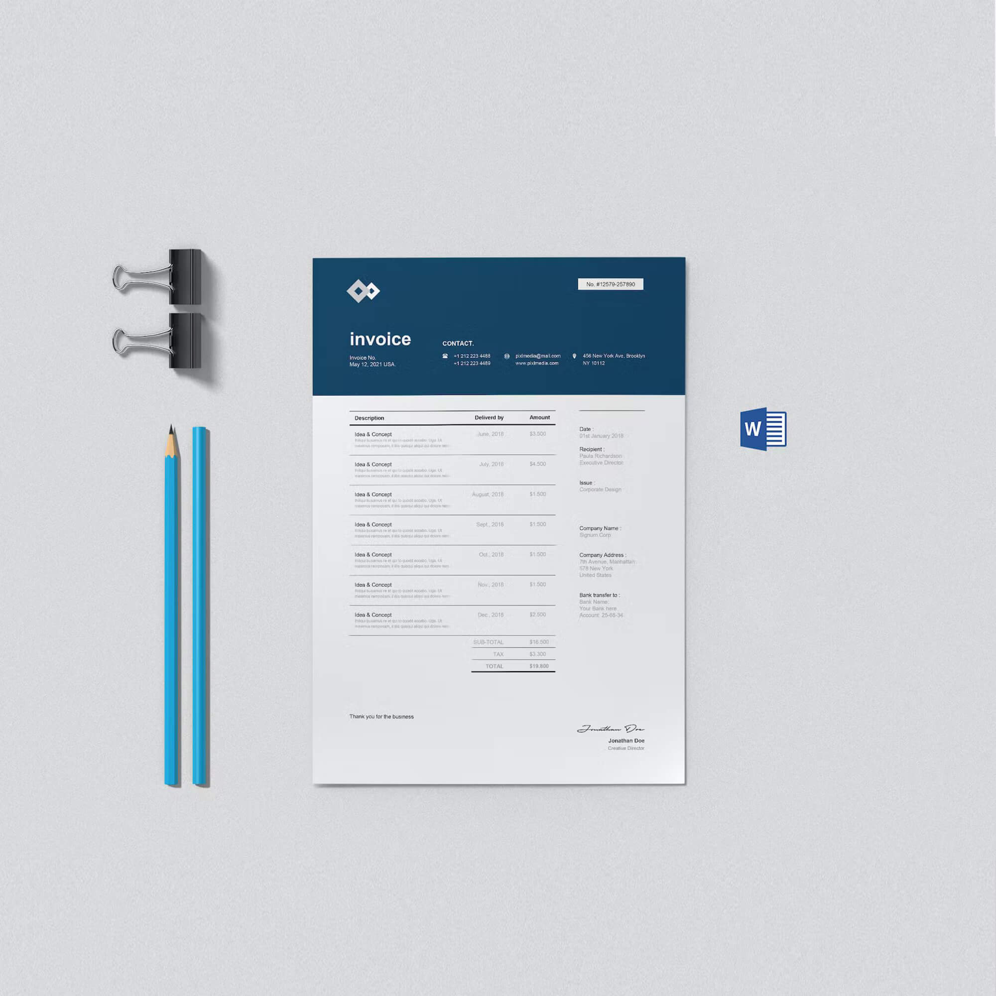 Professional Word Doc Designing Services in Bangladesh - Go Digital